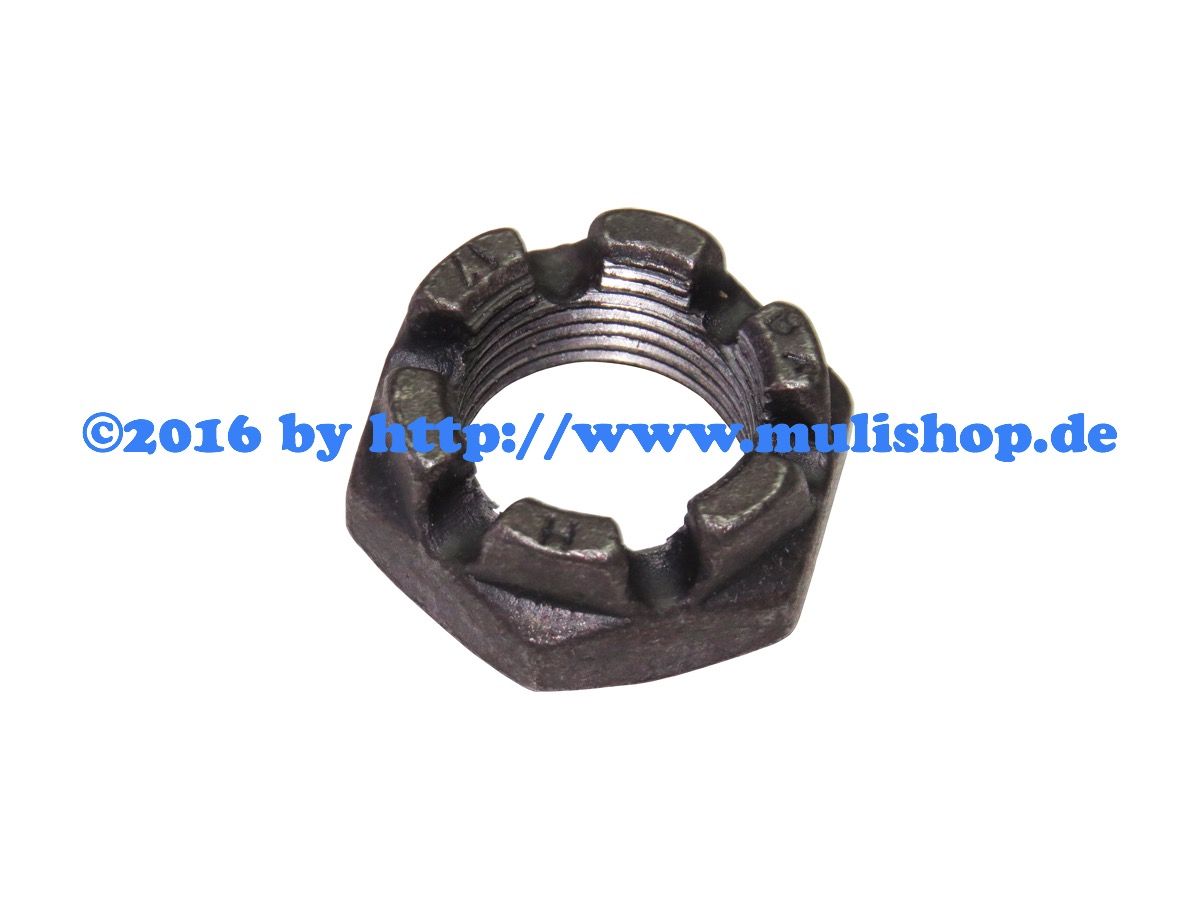 Kronenmutter M20 x 1,5 | Hinterachse u. Differential | M25 | Muli Shop ...